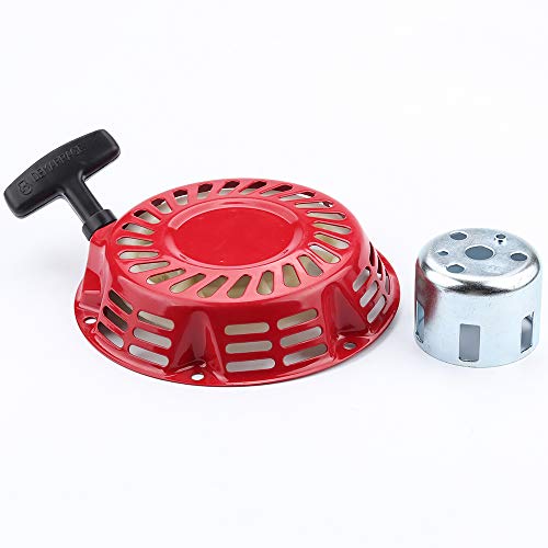 Kuupo 69730 69727 Recoil Pull Starter Start Cup Assembly for Harbor Freight Predator 212CC 173CC 6.5 7 HP Engine Power Equipment 91520 92207 92208 92210 92221 92251 Log Splitter
