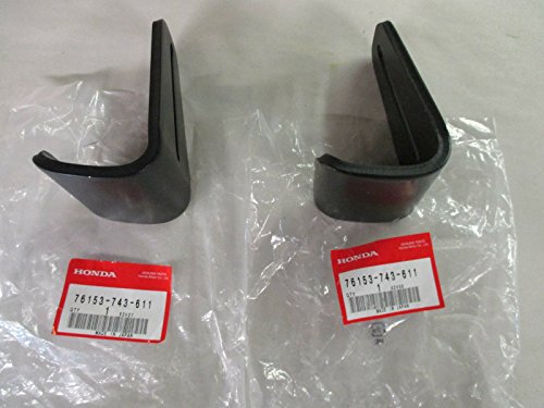 Honda 2 Pack OEM 76153-743-611 Auger Skid HS1132 HS522 HS622 HS624 HS724 HS828