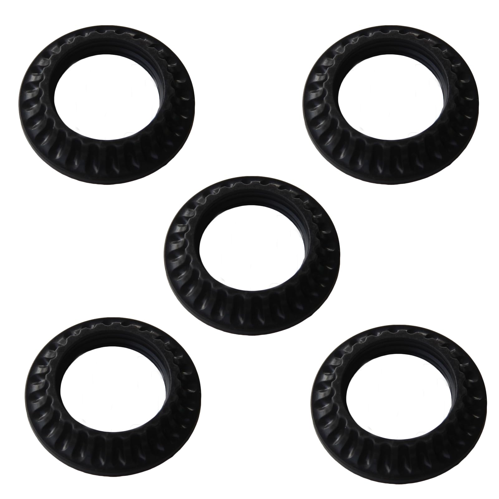 WINBOB E26 Light Socket Rings, Lamp Shade Collar Ring, Lock Socket Replacement Adapter Ring, Retainer Rings for Light Fixtures 5Pcs