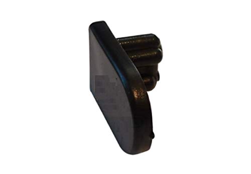 30-310B - 1/2 Oval Sling Insert for Sling Chair Replacement End Caps - 1-1/8" L x 3/4" W - Black Nylon (10 pcs)