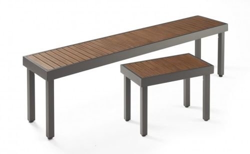 The Outdoor GreatRoom Company KW-SB Kenwood Series Patio Bench, Short