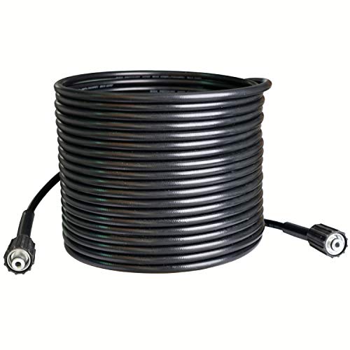 DUSICHIN 50 FT Hose Wand High Pressure Washer Gun 3000 PSI Max 5 Pressure Power Washer Nozzles and Kink Resistant 3000 PSI High Pressure Washer Hose Replacement With M22-14mm Thread DUS-221