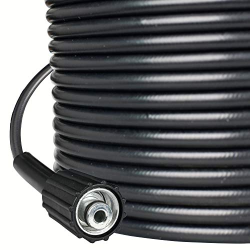 DUSICHIN 50 FT Hose Wand High Pressure Washer Gun 3000 PSI Max 5 Pressure Power Washer Nozzles and Kink Resistant 3000 PSI High Pressure Washer Hose Replacement With M22-14mm Thread DUS-221