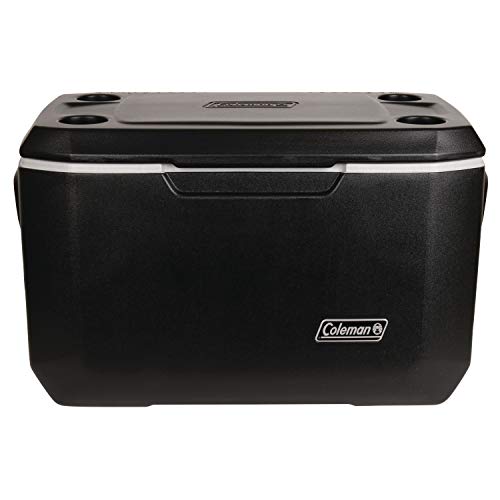 Coleman Rolling Cooler | 50 Quart Xtreme 5 Day Cooler, Black & Cooler | Xtreme Cooler Keeps Ice Up to 5 Days | Heavy-Duty 70-Quart Cooler