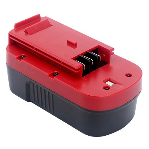 ELEFLY 2 Pack 18V 3.8Ah Ni-CD HPB18 Battery Replacement for Black and Decker 18V Battery HPB18 HPB18-OPE 244760-00 FS18FL FSB18, Compatible with Black & Decker 18 Volt Cordless Power Tools