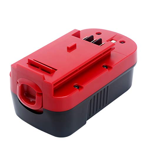 ELEFLY 2 Pack 18V 3.8Ah Ni-CD HPB18 Battery Replacement for Black and Decker 18V Battery HPB18 HPB18-OPE 244760-00 FS18FL FSB18, Compatible with Black & Decker 18 Volt Cordless Power Tools