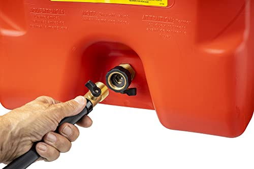 Scepter FDMG141 14 Gallon Flo-N-Go Duramax Fuel Caddy, Red