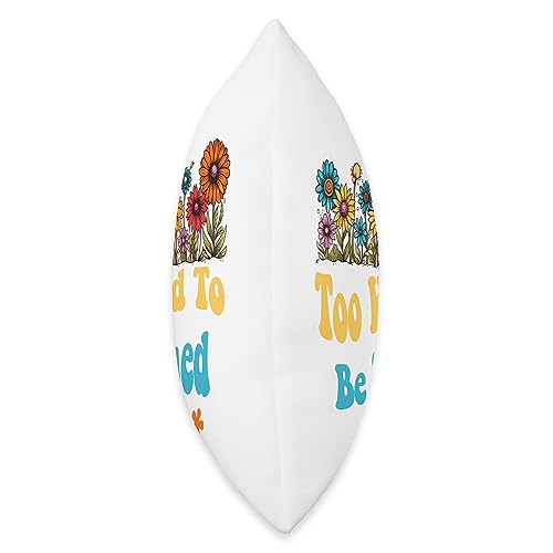 Wildflower Gift For Women Gift For MIYA Cute Retro Girls Wildflower Miya Name Throw Pillow, 16x16, Multicolor