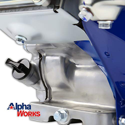 AlphaWorks Gas Engine 7HP Motor Horizontal 4 Stroke OHV Recoil Start 3600RPM 8.85Ft-Lbs/12Nm Torque 3/4"x2.43β Shaft 3/16" Keyway 5/16β-24 UNF End Tapped Go Kart Log Splitter EPA/CARB Certified