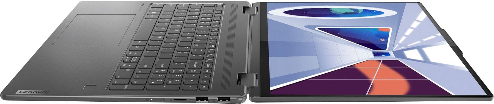 Lenovo Yoga 7i 16" WUXGA 2 in 1 Touch-Screen Laptop, Intel Core i5-1335U Processor, 8GB Memory 1TB SSD, Intel Iris Xe Graphics, Backlit KB, Fingerprint, WiFi 6E, Win11, Storm Grey, W/GaLiMu