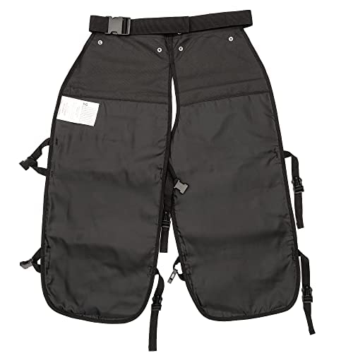 FORESTER Chainsaw Apron Chaps with Pocket & Adjustable Belt (37" Grey)