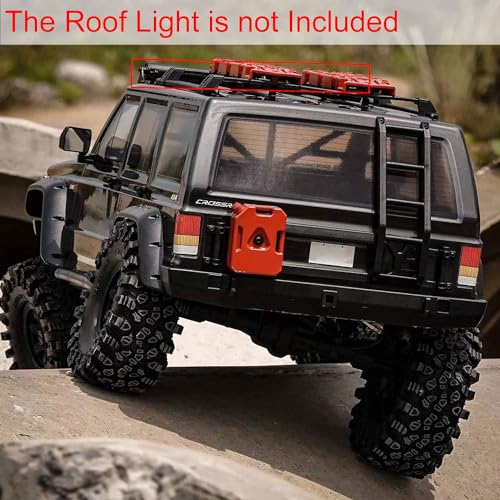 wheelfun CROSSRC 1/8 EMOX2 RC Crawler Off Road Car 4WD Remote Control Off-Road Vehicles Model All Terrain Truck 2Speed Gearbox Motor ESC Servo Remote Control(Meteorite Gray)