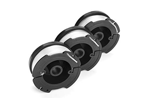 Benair Spool for Black+Decker Weed Eater, Compatible with AF-100, 3-Pack Replacement 0.065" Autofeed.065-Inch Line