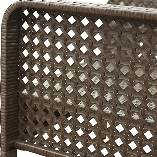 QUUL Patio Sectional Wicker Rattan Outdoor Furniture Sofa Set Sofa Type Appearance General Use Material Specific Use