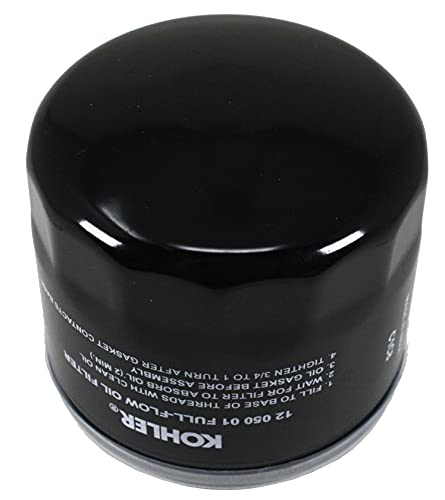 Kohler 12 050 01-S Oil Filter (Pack of 2)