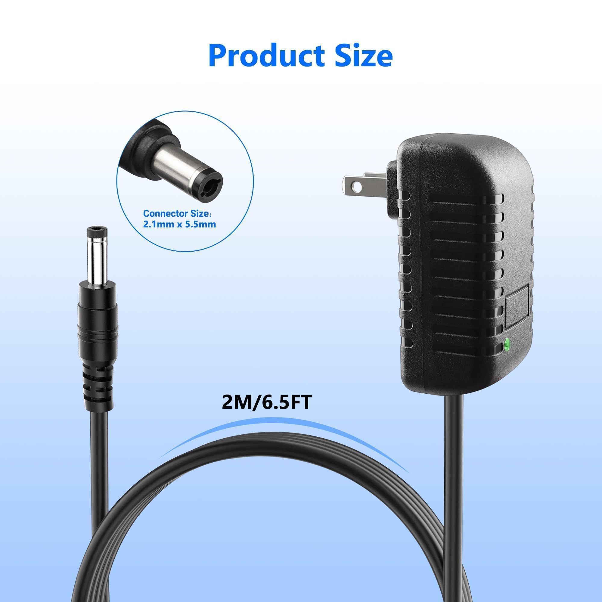 12V Charger for Razor Power Core 90, Electric Scooter Charger Replacement Razor Power Core E90 E95 95, EPunk, XLR8R, Electric Scream Machine, Kids Ride On Toys