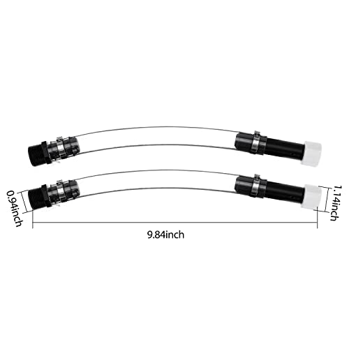 VP Fuel Jug Hose for VP Racing Fuel for Jegs Jugs for LC2 Jugs for Scribner Fuel Jugs 2PCS