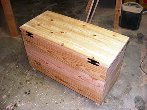 Steve's Gift Shoppe DIY Kit - Cedar Chest and Storage Bench Size 30 x 13 x 19 inches