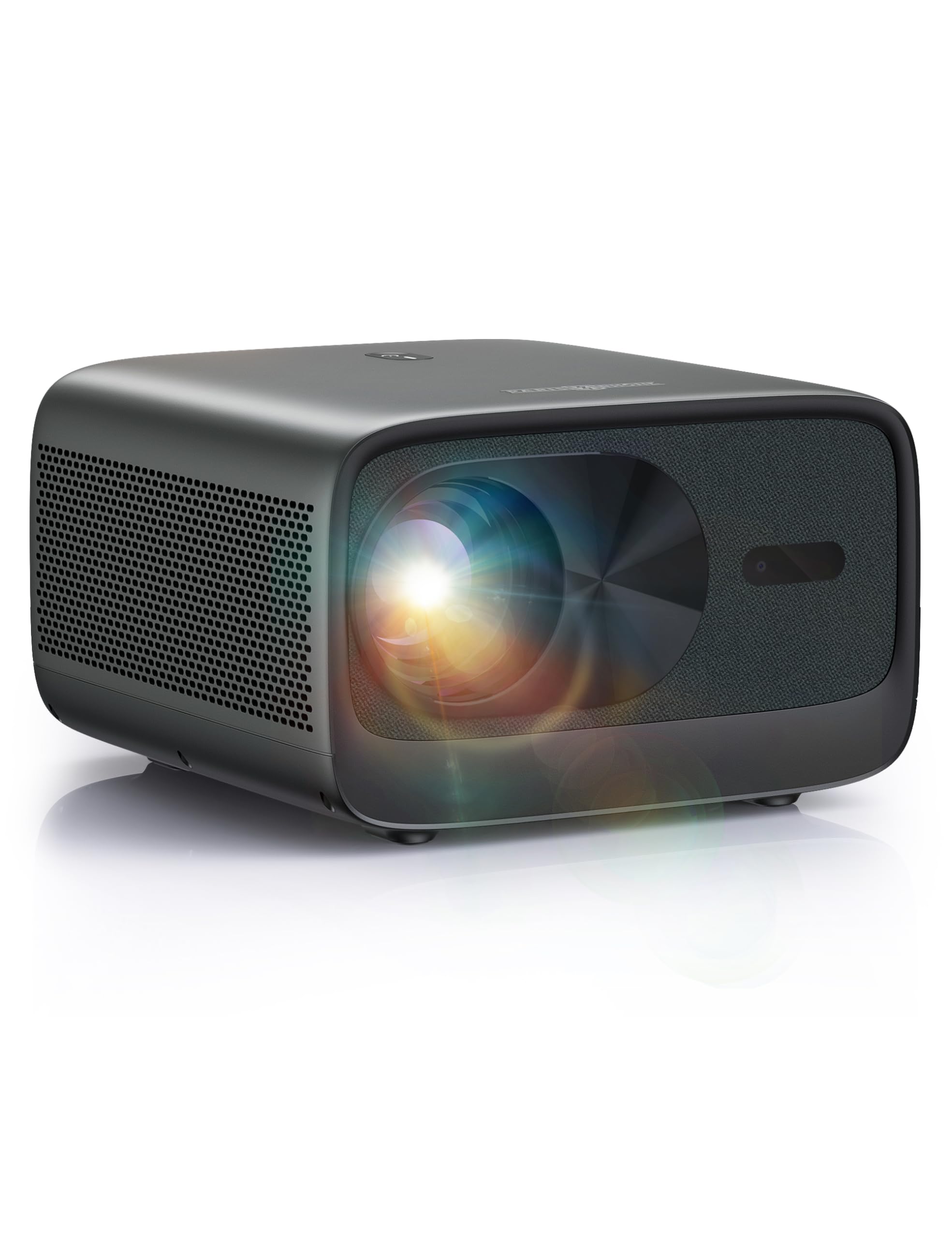Paris Rhône Ultra 4K Projector,Native 4K Projector with WiFi 6 and Bluetooth 5.0,12w*2 3D Soundscape,600 ANSI Lumens, Android TV,Auto Focus/Keystone, Home Projector Compatible with iOS/Android/HDMI/TV