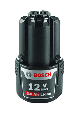 Bosch BAT414 12-Volt Max Lithium-Ion 2.0Ah High Capacity Battery , Black