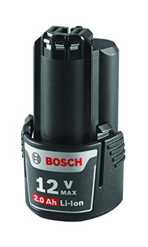 Bosch BAT414 12-Volt Max Lithium-Ion 2.0Ah High Capacity Battery , Black