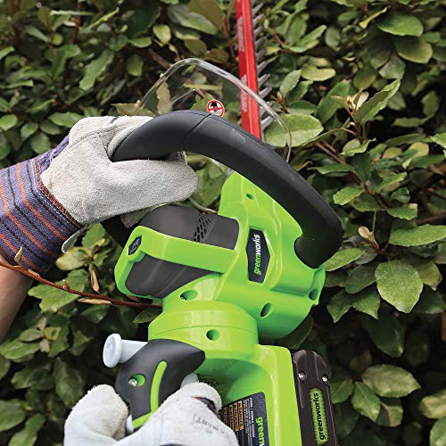 Greenworks 24V 22" Cordless Hedge Trimmer, Tool Only