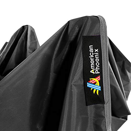 Canopy Top Cover Replacement Cloth Only Top Fabric (5x5, Black)