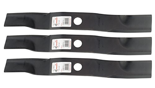 3 Rotary Mower Blades Fit Kubota Models ZD ZG KOHLER ZD1F-60P ZD21 ZD25 Replaces K5647-34330 3 Blades For 60 Deck