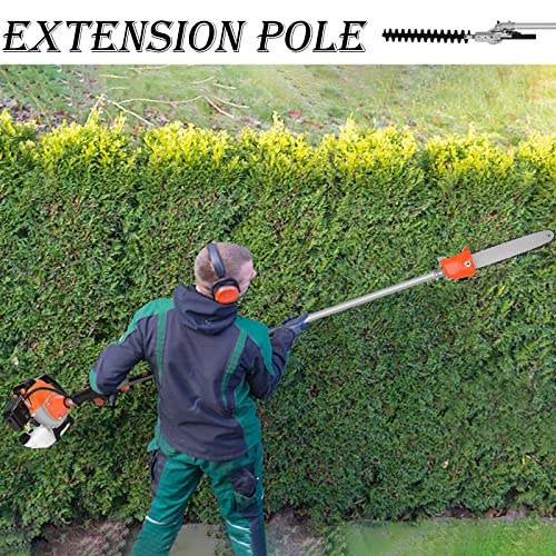 DatingDay 52cc 6 in 1 Gas Petrol Hedge Trimmer Brush Cutter Chainsaw Multifunctional