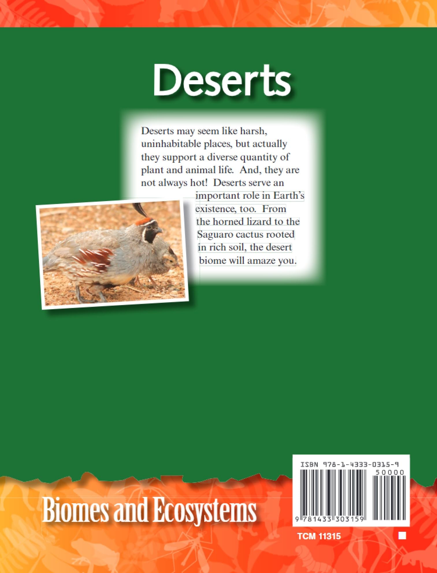 Teacher Created Materials - Classroom Library Collections: Biomes and Habitats - 10 Book Set - Grades 2-3 - Guided Reading Level K - P