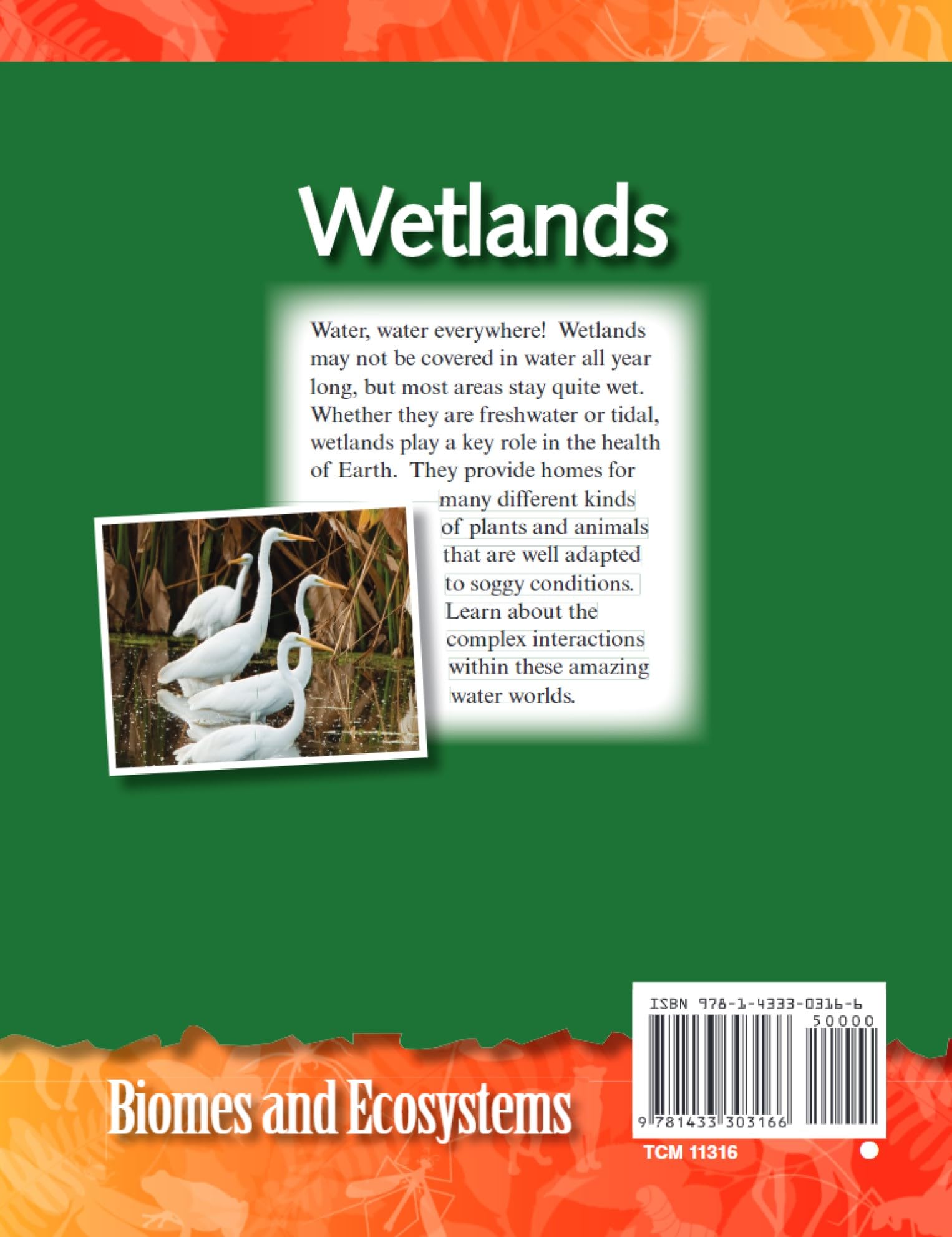Teacher Created Materials - Classroom Library Collections: Biomes and Habitats - 10 Book Set - Grades 2-3 - Guided Reading Level K - P