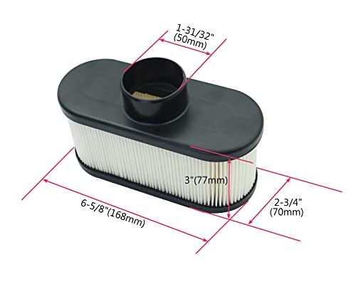 11013-7047 Air Filter with 49065-7007 oil Filter for KAWASAKI FR651V FR691V FR730V FS481V FS541V FS600V FS651V FS691V FS730V 4-Cycle Engine Lawn Mower Tractor Tune Up Kit
