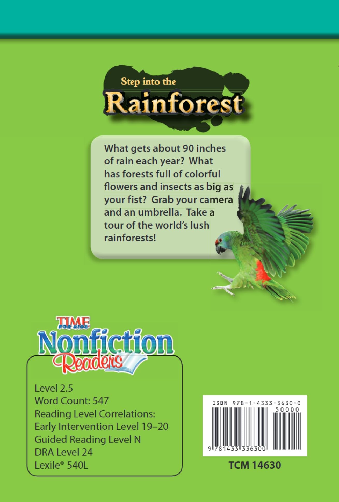 Teacher Created Materials - Classroom Library Collections: Biomes and Habitats - 10 Book Set - Grades 2-3 - Guided Reading Level K - P
