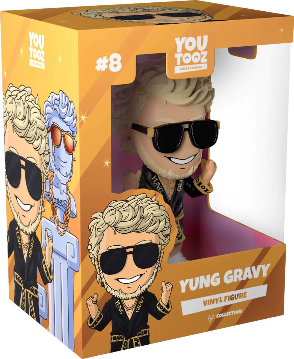 Youtooz Yung Gravy #8 4.7" inch Vinyl Figure, Collectible Limited Edition Figure from The Music Collection [Ages 15+]