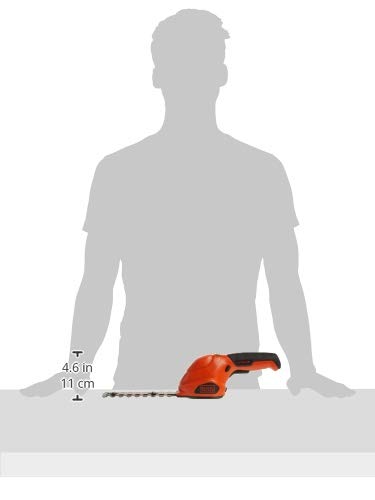 BLACK+DECKER Shrub Trimmer/Grass Shear Combo, Cordless, 3.6V (GSL35)