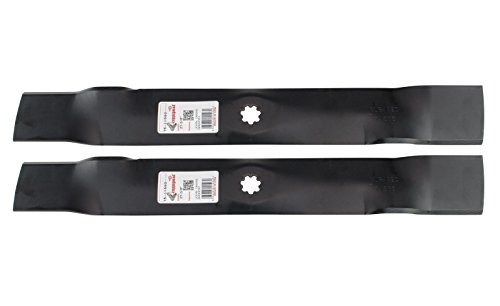 Rotary 2 Mower Blades for John Deere GX22151 GY20850 D100 D110 D120 LA115 42in. Deck
