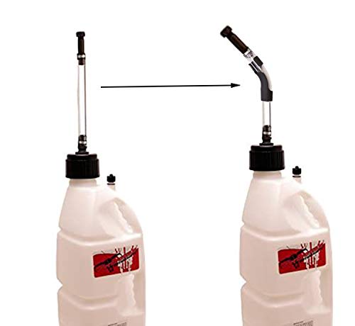 Nother Hose Bender for Racing Fuel Jug Utility Container with Perfect Angle Makes Filling Much Easier, Compatible with VP, Sportsman , black
