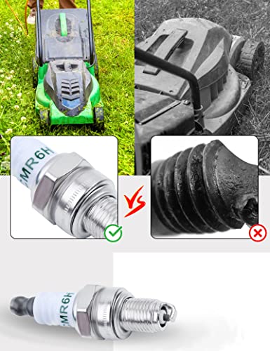 Haishine 3 Pack CMR6H Spark Plugs, NGK (3365) Carded Spark Plug OEM Replacement Parts Fits for Stihl FS90 FS100 FS110 HL90 HL110 HT100 KM90 BR500 Trimmer Weedeater