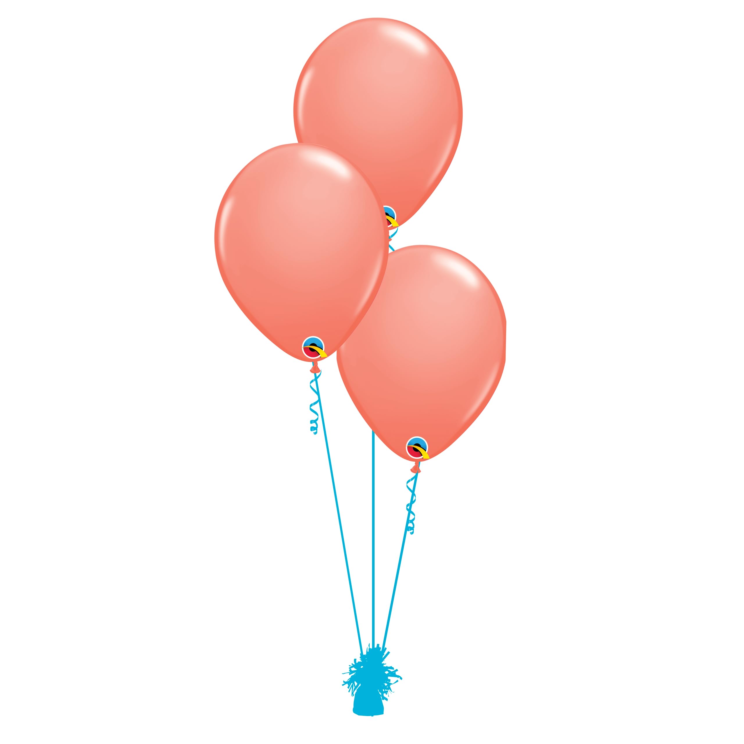 Qualatex 13182 Coral 11"/ 11-inch Round Latex Party Balloons (Pack of 25)