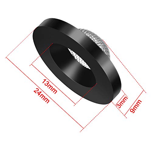 20 Pieces Stainless Steel Filter Hose Washers Inlet Hose Screen Washer Repair Kit for 5/8 inch Washing Machine and 3/4 inch Garden Hose Connector