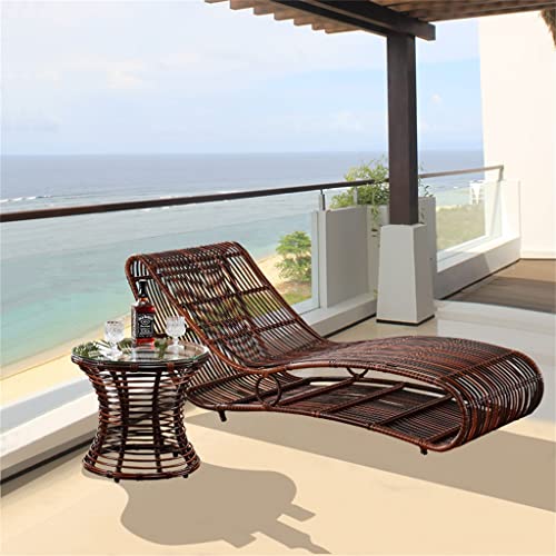 QUUL Garden Patio Furniture 7-Piece PE Vine Cut Upholstered Sofa Set Outdoor Sofa Type Appearance