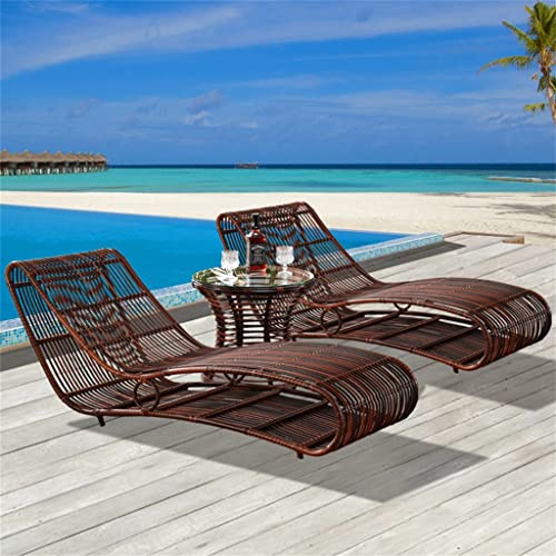 QUUL Garden Patio Furniture 7-Piece PE Vine Cut Upholstered Sofa Set Outdoor Sofa Type Appearance