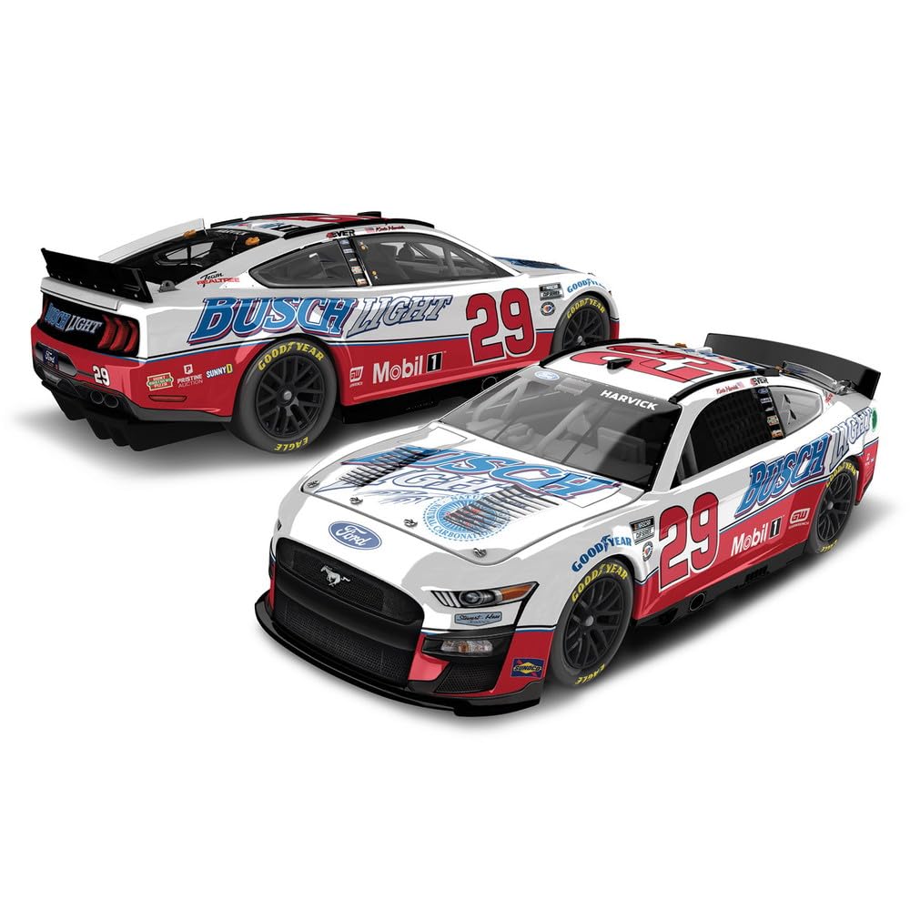 Lionel Racing Kevin Harvick 2023 Busch Lt #29 North Wilkesboro All-Star Race Throwback Diecast Car 1:64 Scale