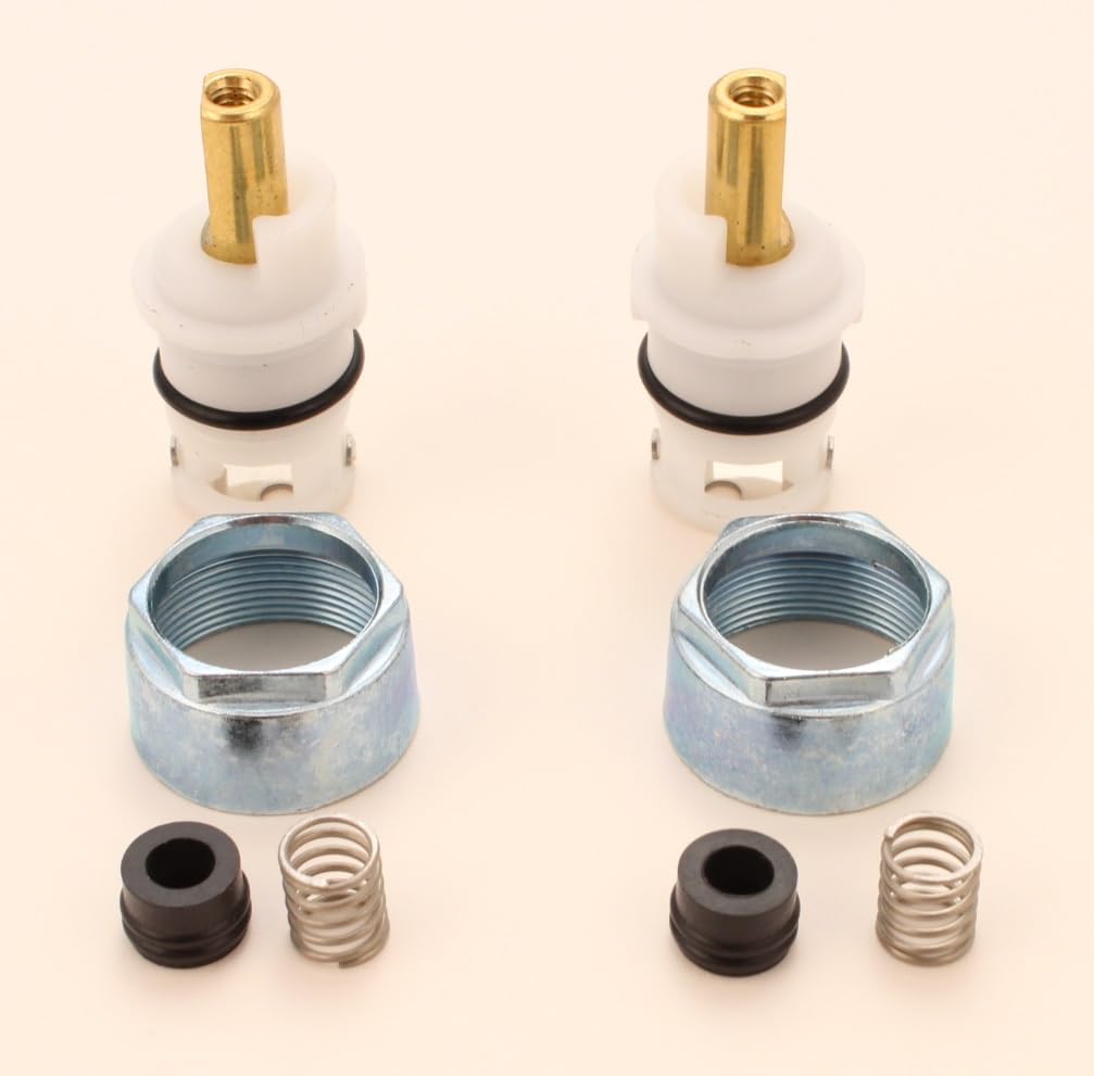 Generic Delta Faucet RP64761 Stem Unit Assembly, Seal and Spring, Bonnet Nut, Chrome- by PlumbUSA