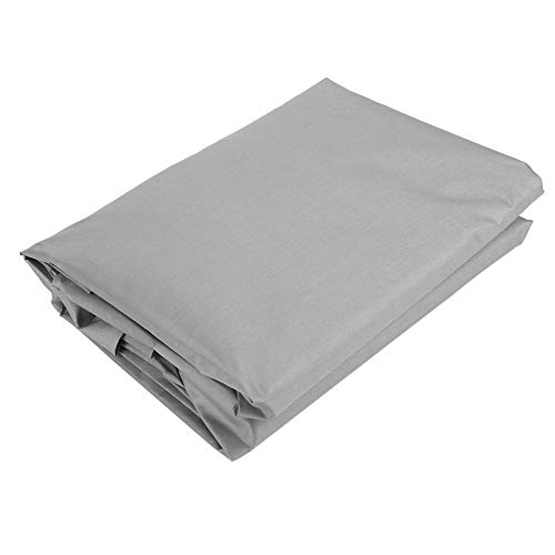 Swing Seat Cover, Waterproof Foldable Replacement Swing Canopy Cover, Ultra-Lightweight 3-Seat Chair Cover Hammock Protection Cover for Outdoor, Garden, Courtyard(Gray)