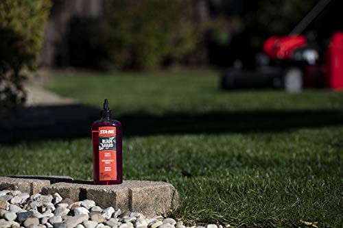 STA-BIL Blade Guard - Premium Blade Lubricant, Helps Maintain Blade Edge, Will Not Harm Plants, Protects Against Rust and Corrosion, Safe for Use On Gas and Electric Equipment, 12oz (22503), Orange