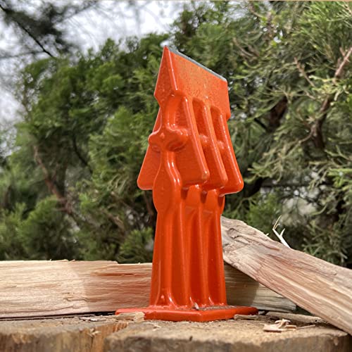 SPEED FORCE Firewood Splitter-Kindling Splitter-Log Splitter-Wood Splitter-Kindling Cracker – No Axe!Wedge Point Splits Firewood