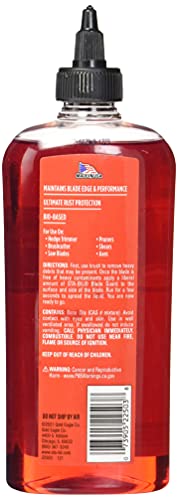 STA-BIL Blade Guard - Premium Blade Lubricant, Helps Maintain Blade Edge, Will Not Harm Plants, Protects Against Rust and Corrosion, Safe for Use On Gas and Electric Equipment, 12oz (22503), Orange