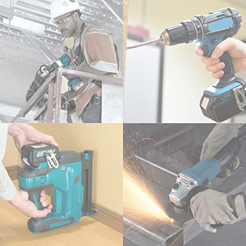 2-Pack 3.0Ah 18 Volt BL1830B Battery Replacement for Makita 18V Battery Lithium ion BL1815 BL1815N BL1820 BL1820B BL1830 BL1840 BL1840B BL1850 BL1840B BL1860 BL1840B with LED Indicator