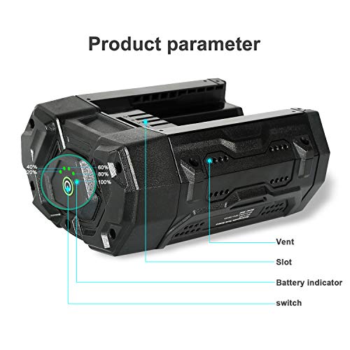 56V 5.0Ah Replacement Battery for 56V BA2800 BA4200 BA1400, 5000mAh Lithium Ion Battery Compatible with All Power 56V CS1604 CS1804 CS1403 HT2400 LB6504 LB5804 LB6500 LB4800 HTA2000 PH1400 Tools